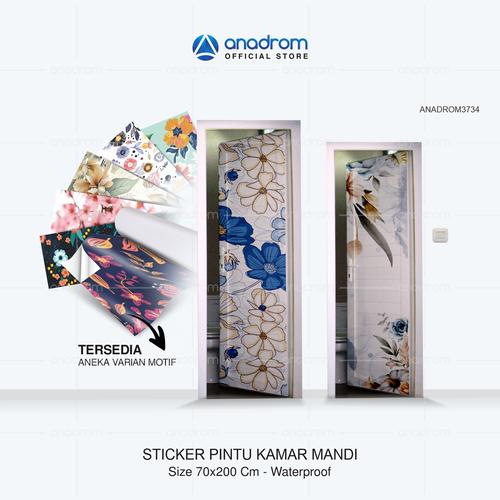 Jual Sticker Pintu Kamar Mandi | Sticker Pintu Kamar mandi Aesthetic ...