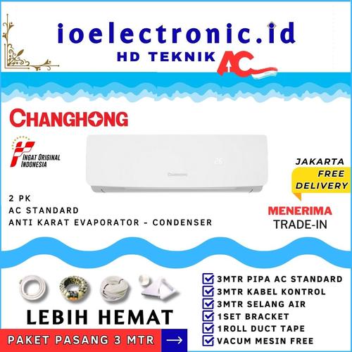 Jual AC CHANGHONG 2 PK SCS-18NVB FREE PASANG DAN ACESORIS - Unit Only ...