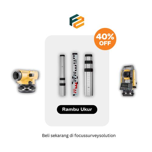 Jual Rambu Ukur Bak Ukur Survey (Rambu Ukur 5 Meter) - Kota Malang ...