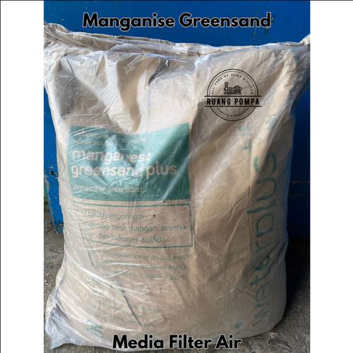 Jual Manganese Green Sand Media Filter Air 1 Sak & 1 Kg - Waterplus - 1 ...