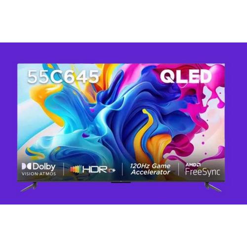 Jual TV TCL 55 INCH QLED 4K UHD GOOGLE TV 55C645 SMART TV HDR10+ DOLBY - 55C655 - Kota Medan ...