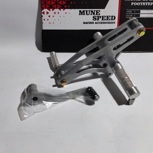 Jual Underbone Footstep Underbone MX KING 150 costume plat besi 100%pnp ...