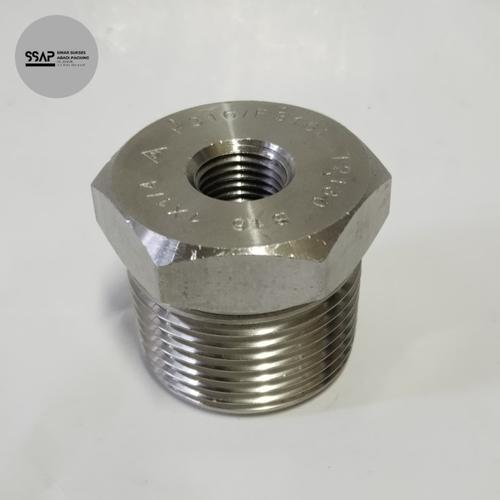 Jual Vlok ring /Bushing class 3000 Stainless Drat 1/2" × 1/4" inch ...