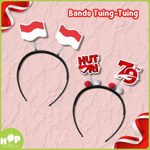 Jual BANDO 17 Agustus / HUT RI 79 / Bando Merah Putih Kemerdekaan ...