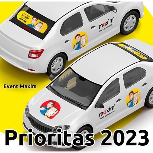 Jual STIKER MAXIM PRIORITAS FULL BRANDING 2023 - Kota Madiun - Event ...