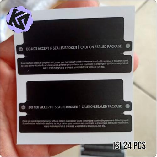 Jual STICKER SEGEL SAMSUNG | SEGEL SAMSUNG ISI 24 PCS - Hitam - Kab ...