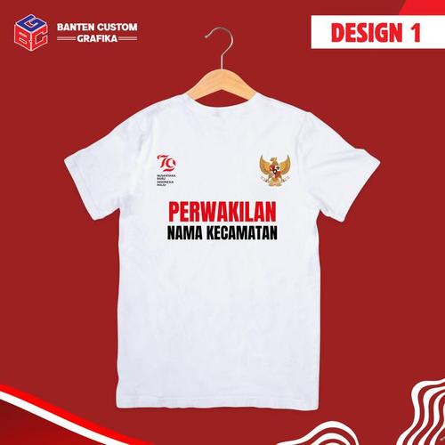 Jual Baju Kaos Custom Edisi Hut RI - 79 Tahun Bisa Custom Nama Sendiri ...