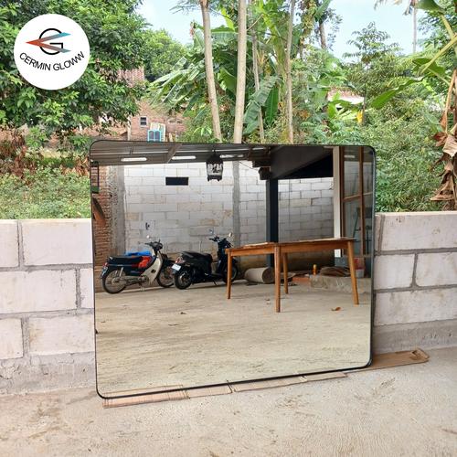 Jual cermin dinding kotak frame plat besi - Kab. Jepara - Cermin Gloww ...