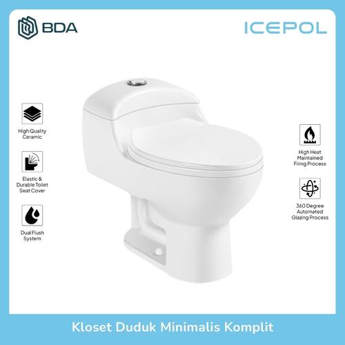 Promo Icepol Closet Duduk Kloset Duduk Toilet Duduk IC 8025 Cicil 0% 3x - Kab. Tangerang - BDA ...