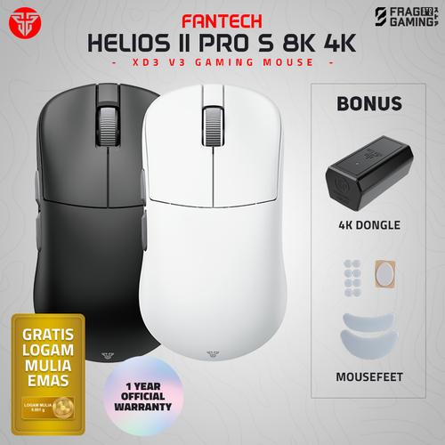 Jual Fantech Helios II PRO S 8K 4K XD3 v3 Wireless Mouse Gaming TRI ...
