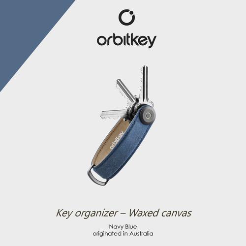 Promo Sarung Kunci - Orbitkey Key Organizer "Waxed Canvas" Navy Blue Original - Jakarta Barat ...