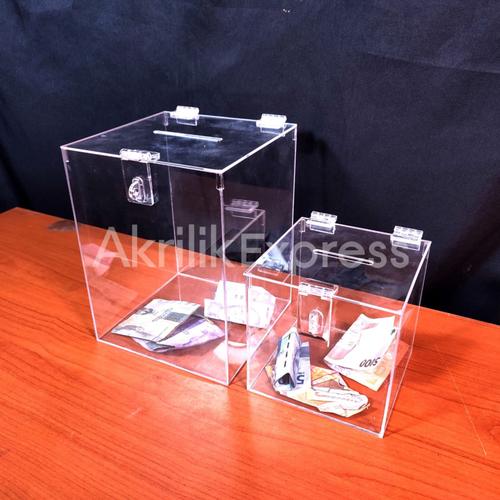 Jual Kotak amal kecil / kotak tips / kotak saran - 15X15X20 - Kota ...