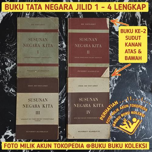 Jual BUKU TATA NEGARA " SUSUNAN NEGARA KITA " JILID 1 s/d 4 LENGKAP ...