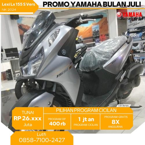 Jual Yamaha Lexi LX 155 S Version 2024 Silver / Motor Lexi S Abu Glossy ...