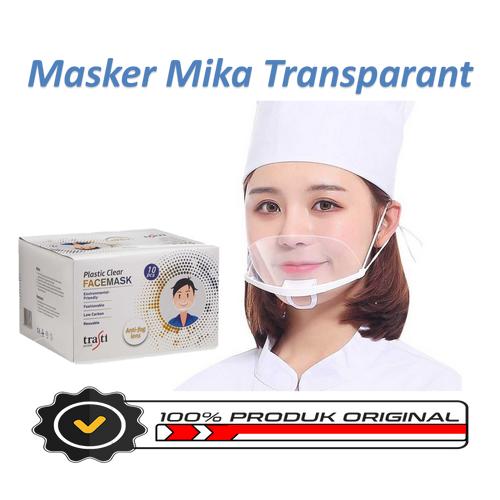 Promo Masker Mika Transparan MASKER MULUT MIKA PLASTIK KOKI RESTORAN MASAK - Kota Bekasi - Azka ...