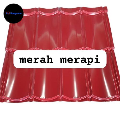 Jual Atap Genteng metal merah merapi 0,3 Berat 1,45 kg - Kota Surabaya ...
