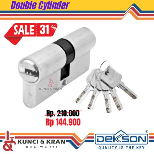 Jual Silinder Dekkson Cyl Dc Kk Dlx 60MM SN Double Cylinder Komputer ...