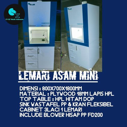 Jual Lemari Asam Mini Ducting Include Scrubber - Kab. Bogor - Gz Teknik ...