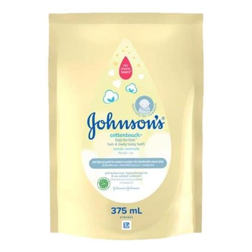 Jual Johnson's Top To Toe Cotton Touch 375ml Refill - Jakarta Utara - MediVitMart | Tokopedia