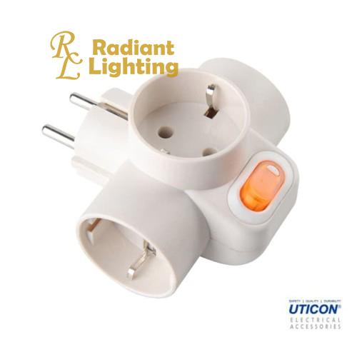 Jual Uticon Steker T Arde Switch Saklar Colokan Listrik - Jakarta Utara ...