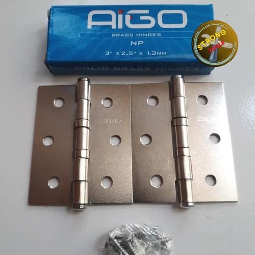 Jual Engsel Pintu 3" Merk AIGO / Engsel Jendela Besi 7,5 cm - Kota ...