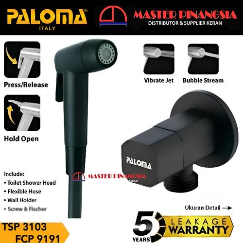 Jual PALOMA TSP 3103+FCP 9191 JET SHOWER BIDET TOILET WC STOP KERAN AIR ...