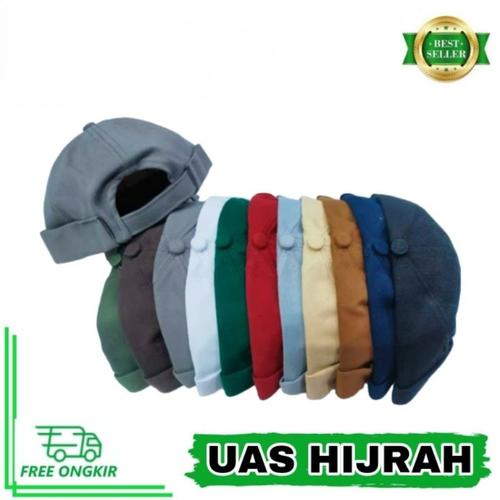 Jual Peci Kopiah HIJRAH UAS , Topi Hijrah Gaul Miki Hat murah - Hitam ...