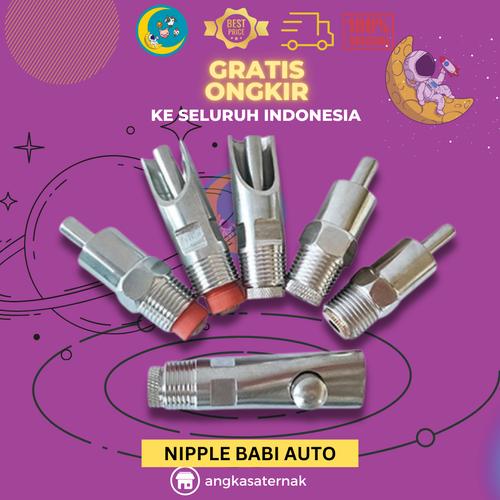 Jual NIPPLE BABI OTOMATIS - Nipple Niple Nepel Nipel Babi Kambing Domba Otomatis Stainless Steel ...