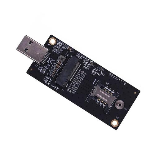 Jual NGFF M.2 Key-B WWAN to USB 3.0 Adapter Riser Card w SIM Slot For ...