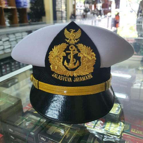 Jual Topi PDU Pama TNI AL | Topi PDU Dinas Upacara TNI AL | Topi Pdu ...