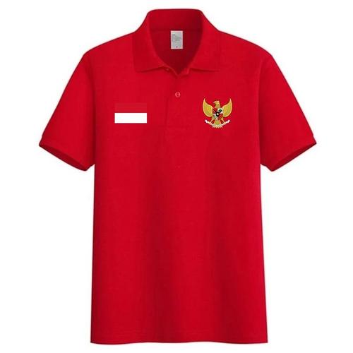 Jual Polo shirt Baju Kaos Jersey Bola Timnas Hut Ri kemerdekaan Indonesia 17 agustus 1945 v4 ...