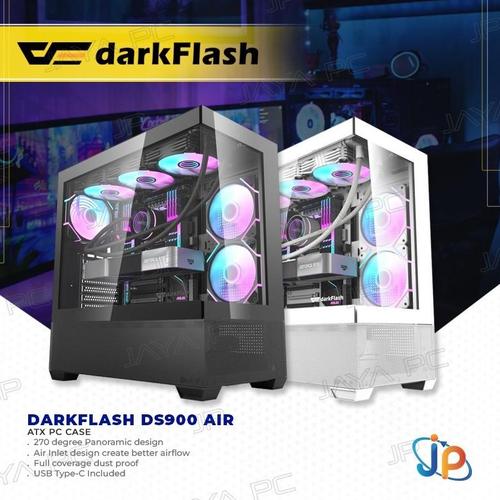 Jual Darkflash Ds900 Aquarium Atx Pc Cpu Case - Tempered Glass Casing ...