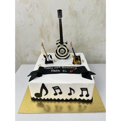 Jual Kue Tart Ulang Tahun Gitar - Jakarta Pusat - Sweet Recipe | Tokopedia