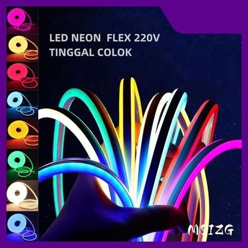 Jual Paket Lampu LED Neon Flex 220V Lengkap Tinggal Colok 11meter ...