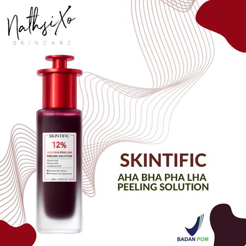Jual Skintific 12% AHA BHA PHA LHA Peeling Solution Serum 30ml - Kota Bandung - NathsiXo | Tokopedia