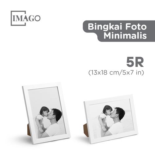 Promo Bingkai Foto Minimalis 5R (13x18cm) Pigura Frame Mika - Hitam ...