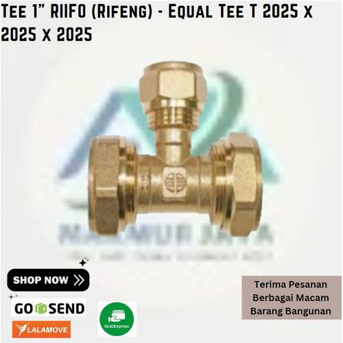 Jual Tee 1" RIIFO (Rifeng) - Equal Tee T 2025 x 2025 x 2025 - Jakarta ...