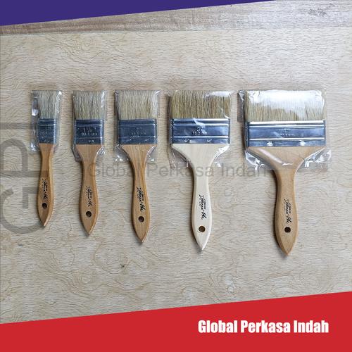 Jual Prima Kuas Cat Tembok Serba Guna Gagang Kayu Oke Ukuran 1 Kota Surabaya Global Perkasa