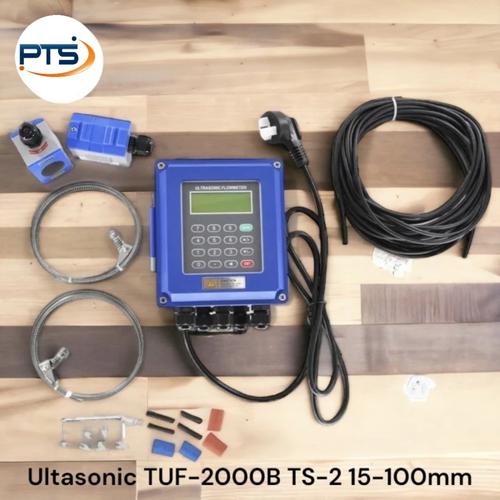 Jual Flow Meter TUF2000B 15-100mm TS-2 Ultrasonic Flowmeter TUF-2000B ...