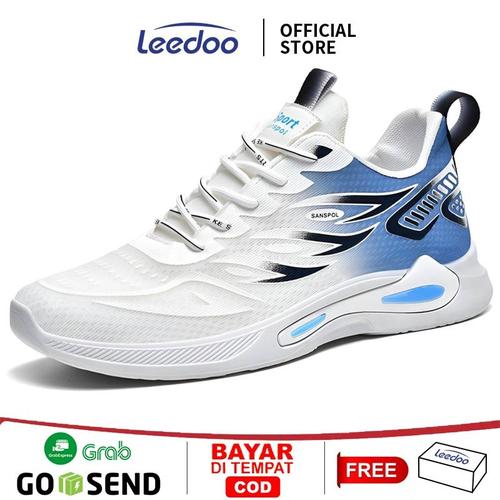 Promo Leedoo Sepatu Sneakers Pria Sepatu Olahraga Lari Running Cowok ...