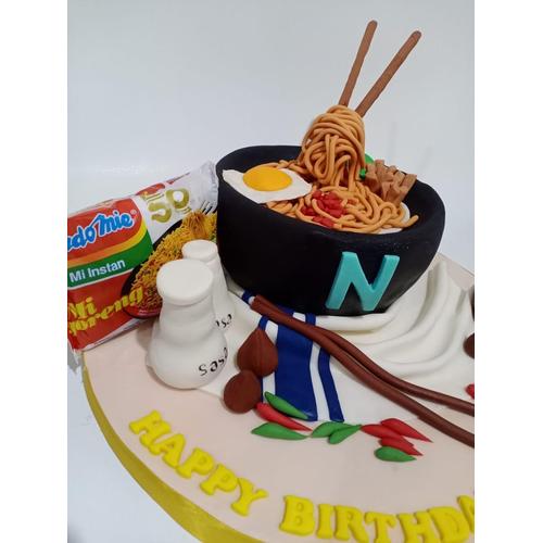 Jual Kue Ulang Tahun/Birthday Cake/Kue Ultah Tema Indomie/Kue Birthday Jakarta - Jakarta Barat ...
