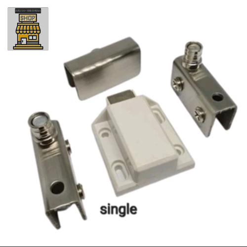 Jual Engsel Pivot Kaca Jepit / Pintu Kaca Magnet + Push Single ...