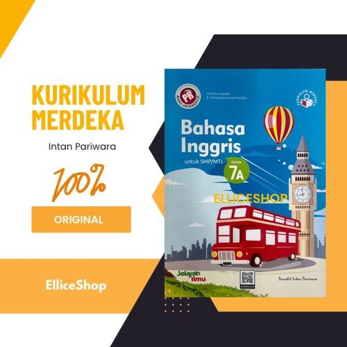 Jual Buku PR Interaktif Bahasa Inggris kelas 7 SMP, SMT 1, Intan Pariwara - Tanpa kardus, Kurmer ...