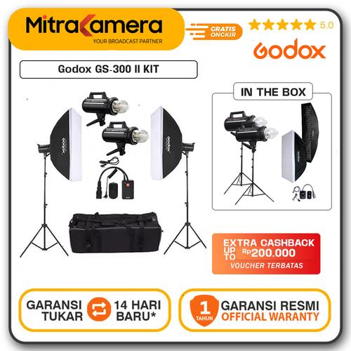Promo Paket Studio Flash Godox GS-300 II KIT Cicil 0% 3x - Jakarta ...