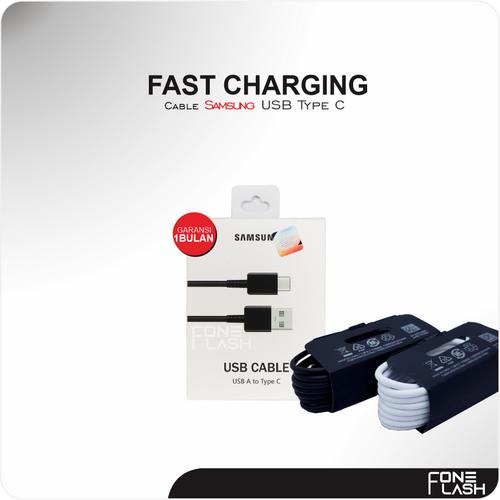 Jual Kabel data Samsung Fast Charging Usb A To Type C original 100% ...