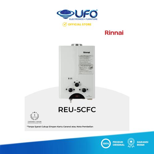 Promo Water Heater Rinnai REU-5CFC || REU 5CFC || REU 5 CFC || REU5CFC WATER HEATER GAS GARANSI ...