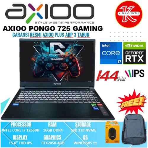 Jual Laptop Gaming Axioo PONGO Intel Core i7 Ram 16Gb Nvidia RTX 2050 ...