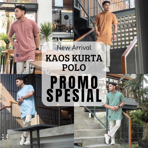 Jual Kurta Polo Ahad Kaos Muslim Pria Premium - Kota Palembang ...