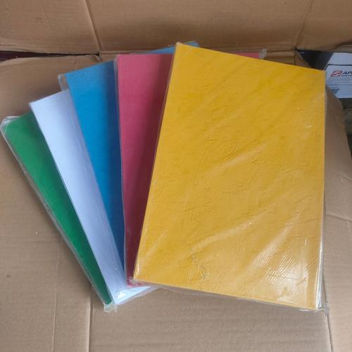 Jual Cover Jilid Buffalo F4 Kertas jilid Motif Kulit Jeruk Tebal - Biru ...