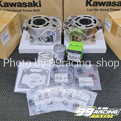 Jual BLOK NINJA BLOK PISTON SILVER GOLD KODE B SEHER BORING PISTON KIT ...